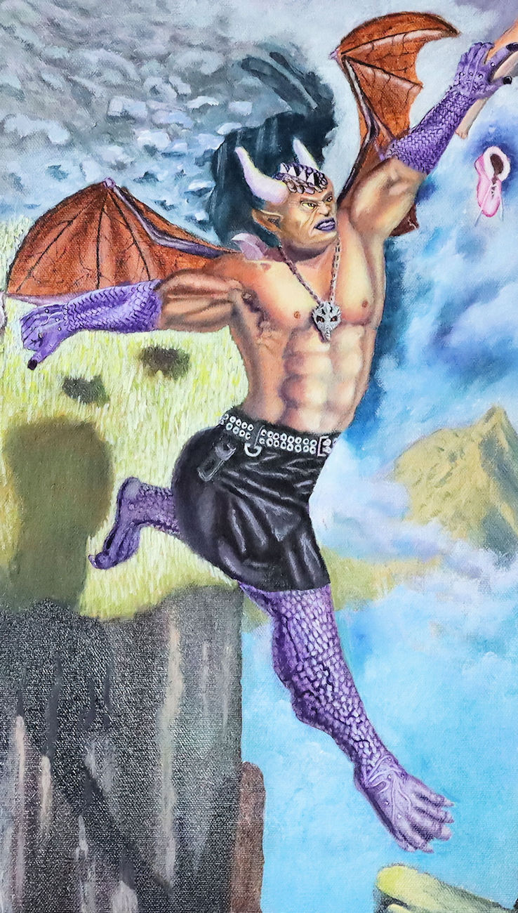 Fantasy Painting DESIRE 1: Brute Force